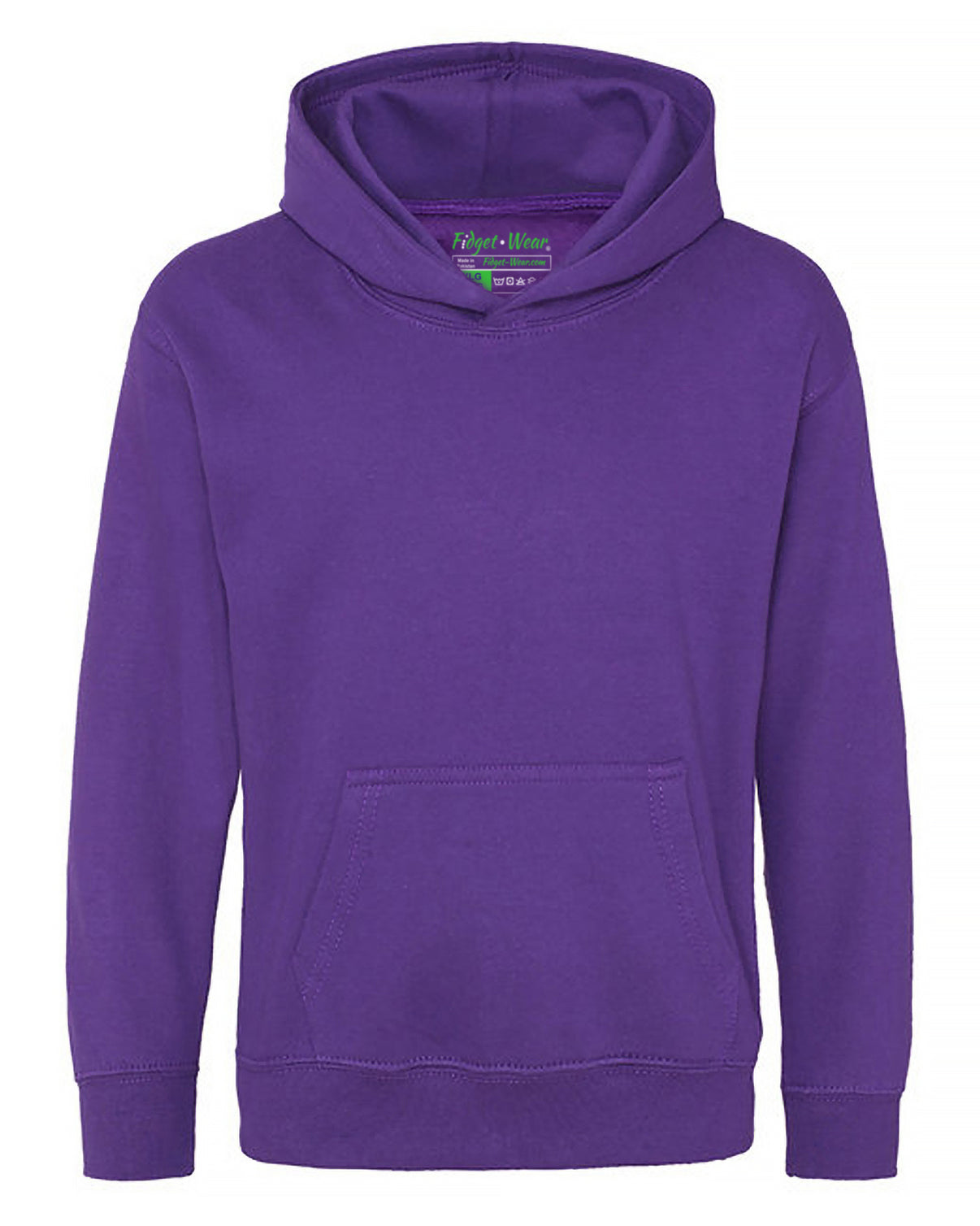 Fidget-Wear Hoodie, Pleasant Purple – Fidget-Wear llc